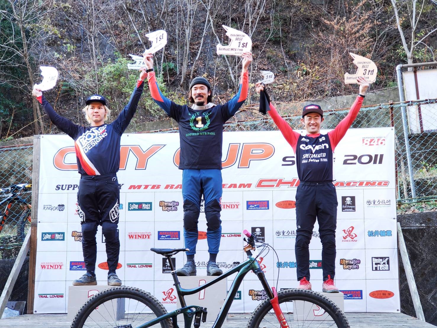 【2021/12/5】MTBレース「CHIY CUP」にて、iRCライダー内嶋亮選手が3位入賞！ | アイ・アール・シー 井上ゴム工業株式会社